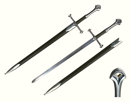 Medieval Knight Warrior's Sword with Scabbard (ANDURIL Sword) in ...