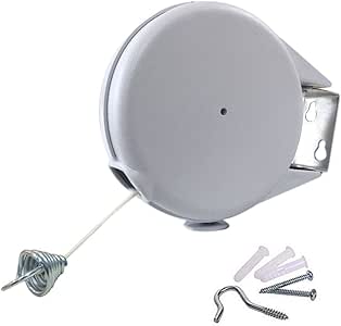 Amazon.com: Retractable Clothesline - Portable Heavy Duty Indoor and ...