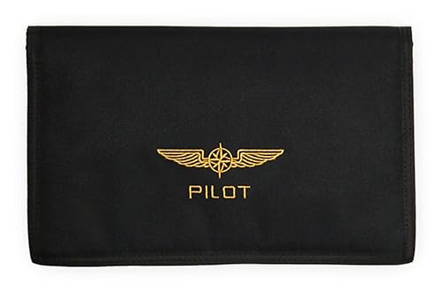 DESIGN 4 PILOTS Aviation Pilot Document Pouch DOCUBAG, logbook case ...