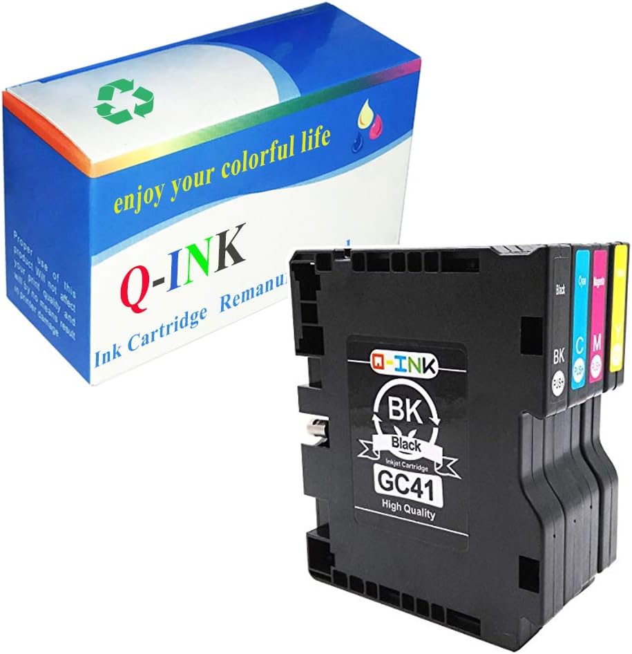 QINK for Ricoh GC-41 Unrefillable Heat Transfer SUB Compatible Ink ...