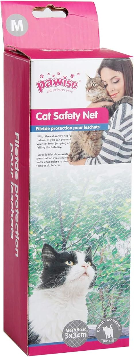 PAWISE Protection Net for Cat Protection Net for Cats Balcony ...