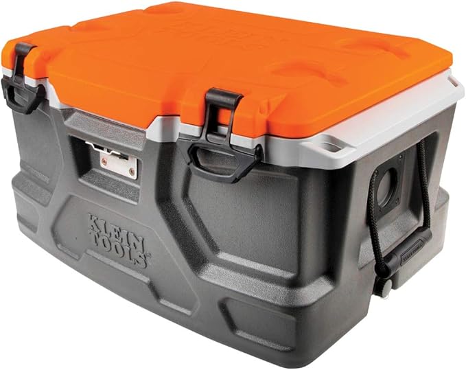 Klein Tools 55650 Lunch Box/Cooler, 48 Qt Insulated Cooler, Holds 72 ...