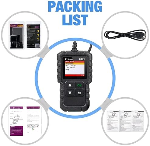 سعر LAUNCH Creader 3001 OBD2 Scanner Car Code Reader Automotive Diagnostic Tool for Turning Off ...