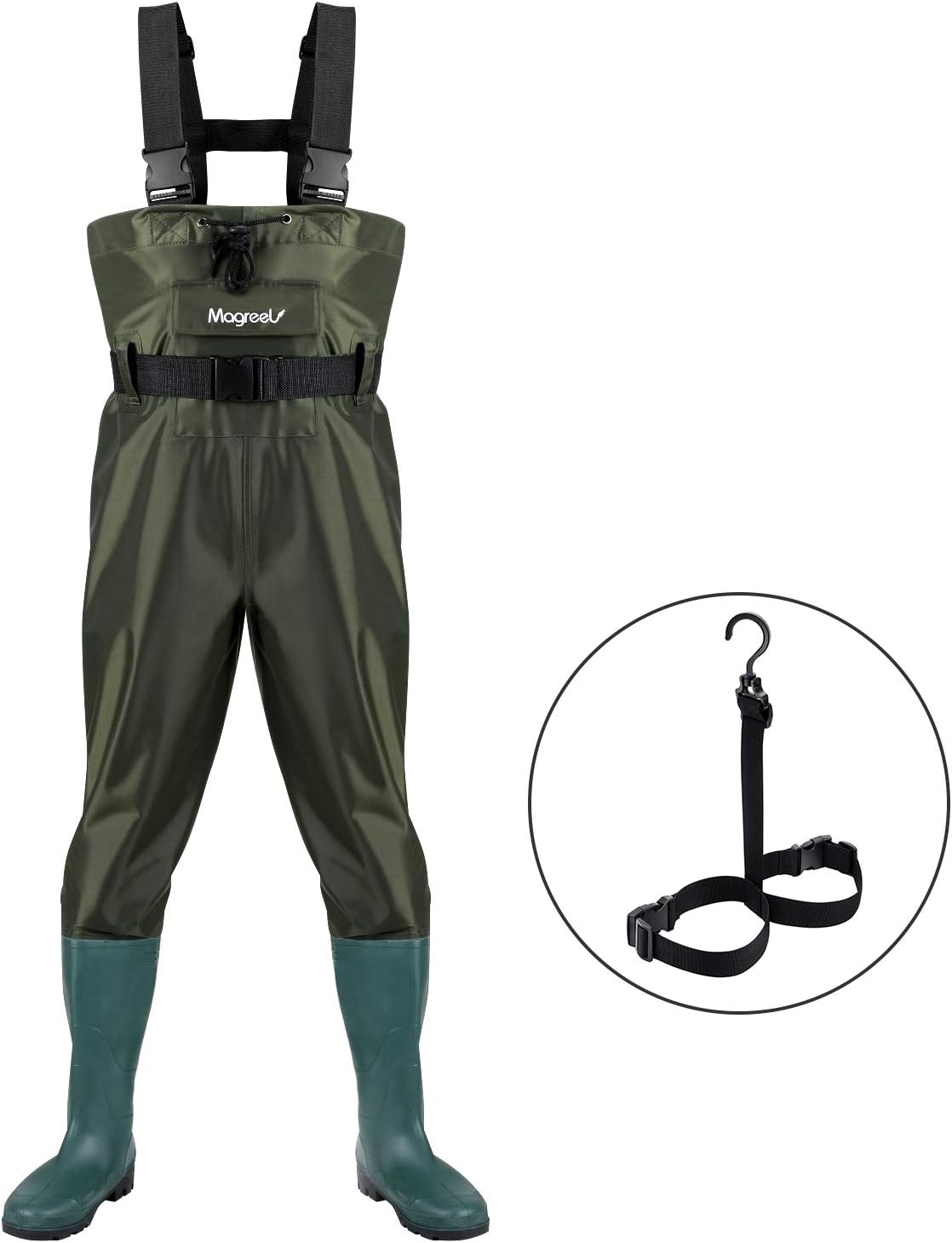 Magreel Chest Waders Waterproof Lightweight Fishing Hunting Chest ...
