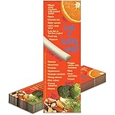 Amazon.com : 100 Nutrition Bookmarks | Choose MyPlate Bookmarks | 2 ½ ...