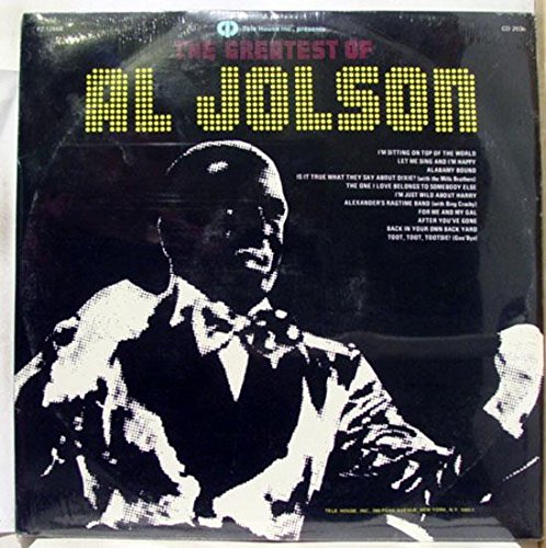 Al Jolson - AL JOLSON THE GREATEST OF vinyl record - Amazon.com Music
