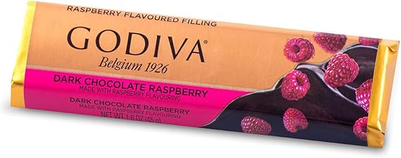 Godiva Dark Chocolate Raspberry Bar: Amazon.co.uk: Grocery