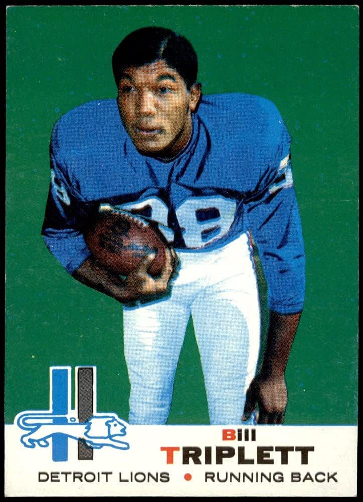 Amazon.com: 1969 Topps # 32 Bill Triplett Detroit Lions (Football Card ...