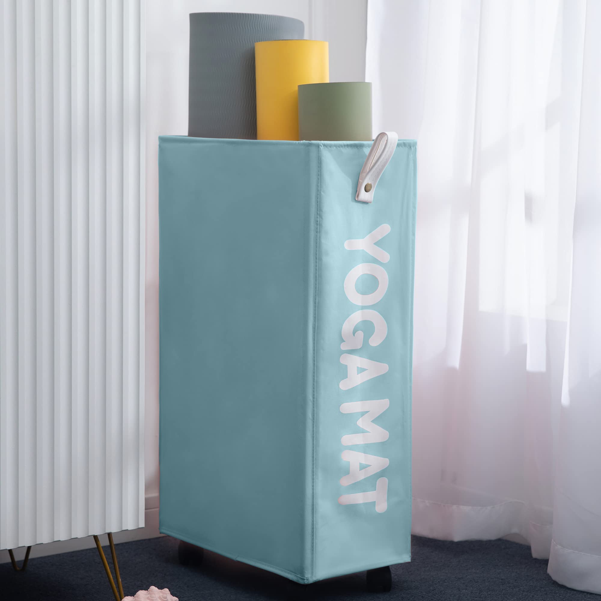 Twira Yoga Mat Storage Racks, Home Gym Storage Rack for Foam Roller ...