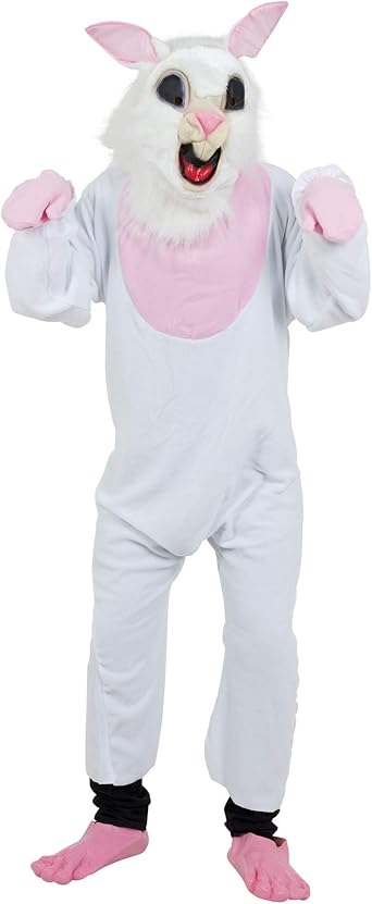 Bristol Novelty Unisex Adults Scary Bunny Costume: Amazon.co.uk: Clothing