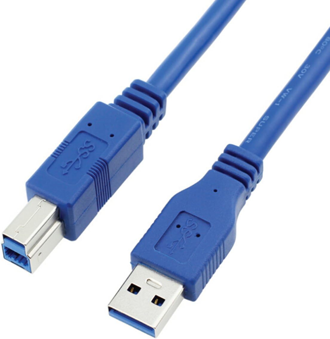 Amazon.com: Excelity 6 Ft USB 3.0 High Speed Cable Printer Lead A to B ...