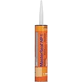 MasterSeal NP1 Aluminum Gray 10.1oz Polyurethane Sealant- Pack of 12 with Caulk Gun. One ...