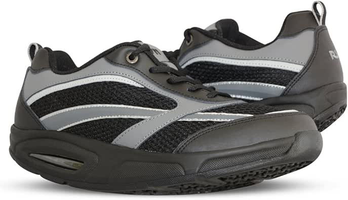 Amazon.com | Ryn Men's X-Run Black Athletic Shoe | Walking