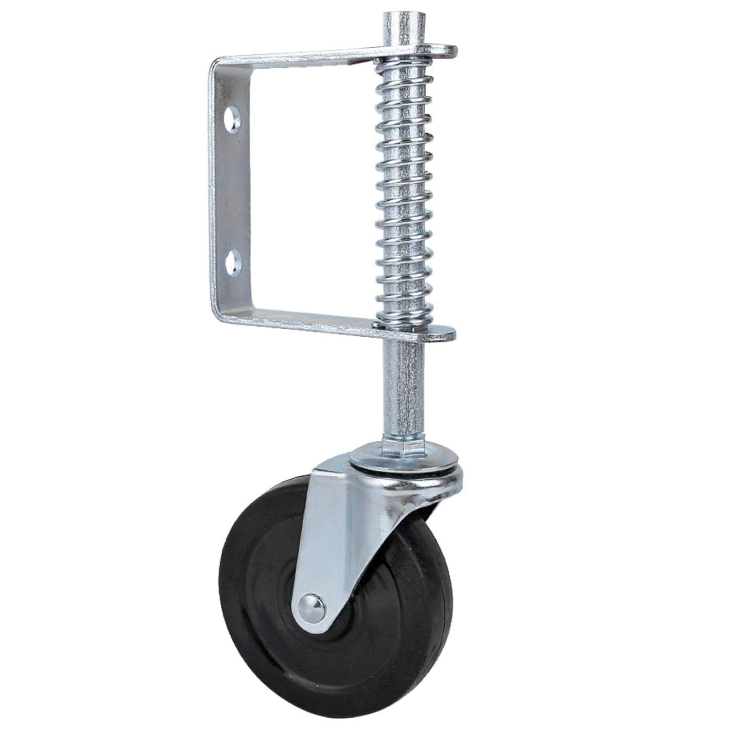 Casters Ladieshow 4in Universal Shock absorbtion Rubber Gate Wheel ...