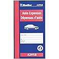 Blueline Auto Expenses Log Book, 32 Pages, Bilingual, 6-3/8" x 3-1/2 ...