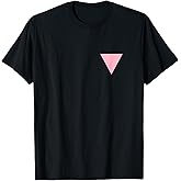 Amazon.com: Gay Pride Small Pink Triangle T-Shirt : Clothing, Shoes ...