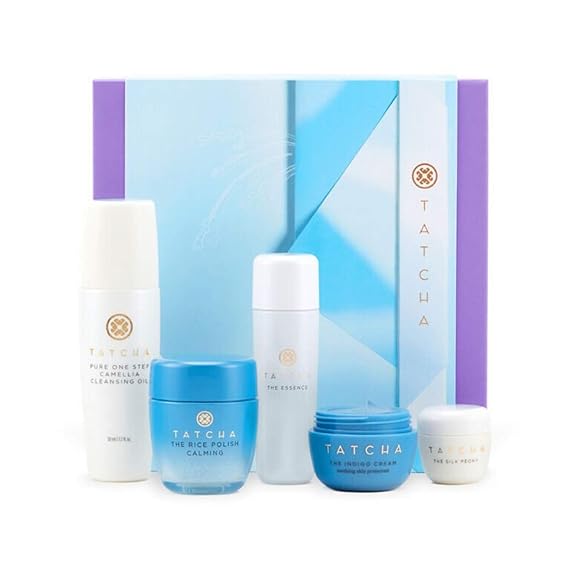 Amazon.com : Tatcha The Starter Ritual Set - Soothing for Sensitive Skin: Includes Pure One Step ...