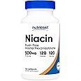 Amazon.com: Nutricost Niacin (Flush-Free) Inositol Hexanicotinate 500mg, 120 Capsules, Vitamin ...