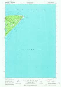 Amazon.com : YellowMaps Whitefish Point MI topo map, 1:24000 Scale, 7.5 ...