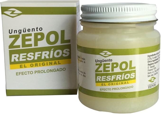 Amazon.com: Zepol Ointment Colds - 60gr / 2.1 Oz (Each) - 2 Pack ...