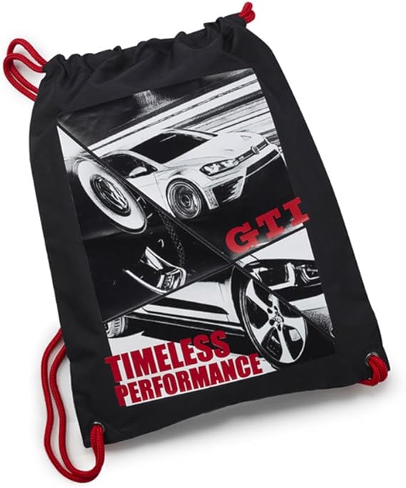 Volkswagen GTI Design 5KA087318A Gym Bag Backpack Black: Amazon.co.uk ...