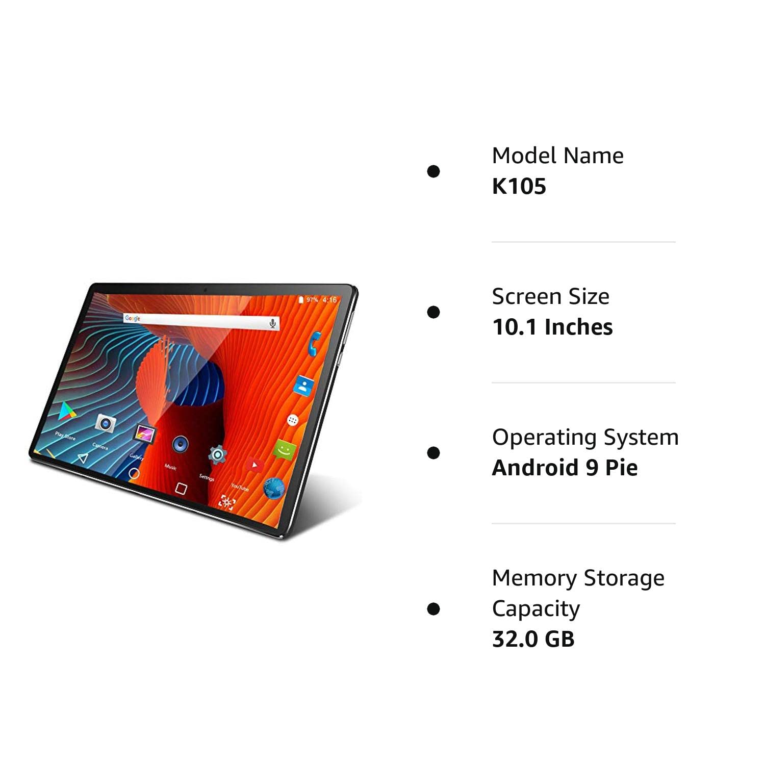 Mua ZONKO Tablet 10 Inch Android 3G Phone Tablets with 32GB Storage ...