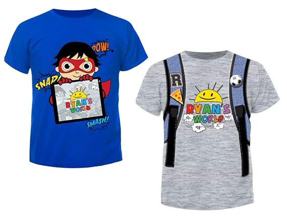 Buy Ryan's World 2 Pack T-Shirts at Amazon.in