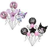 Amazon.com: 16Pcs Cute Anime Party Decoration Balloons,Aluminum Film ...