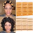 Amazon.com : Perm Rods Set for Natural Hair Plastic Cold Wave Rods ...