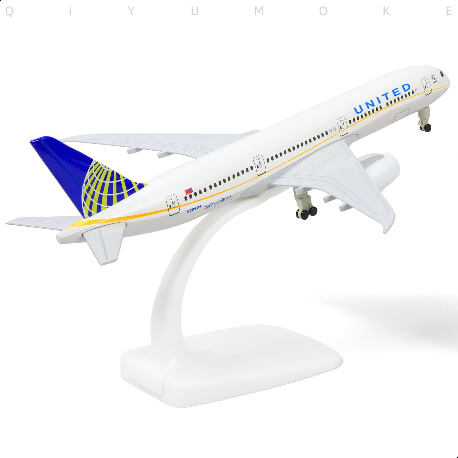 Mua 1/300 United 787 Model Airplane -Diecast Metal Plane Model Kits ...