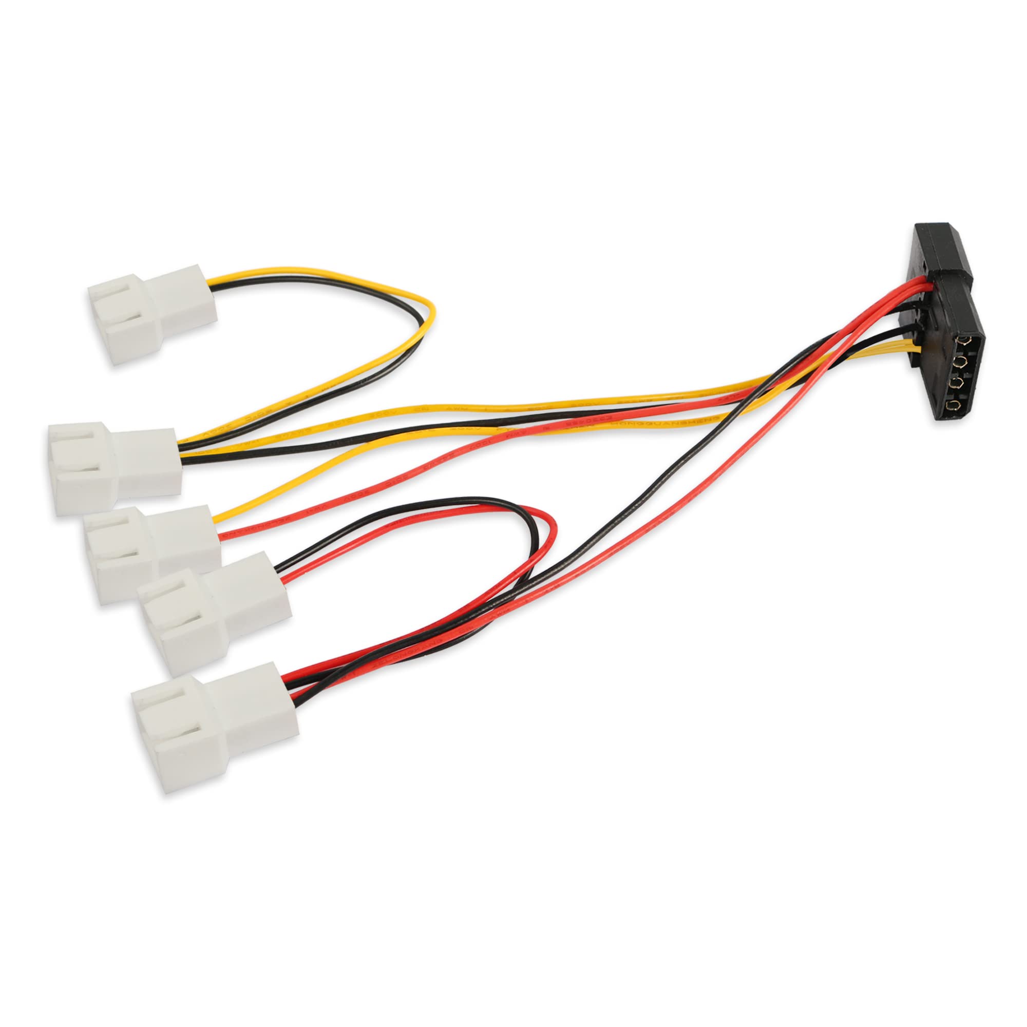 Mua PNGKNYOCN 4-Pin Molex Pass-Through to 5 x 3 Pin Fan Connector Cable ...