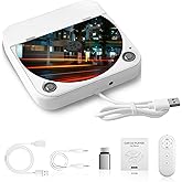 Amazon.com: POSSPO CD DVD Player for Car with USB Port AUX Port, Portable External CD Player ...