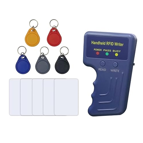 Handheld RFID Writer 125KHz Proximity lD and AWID andHID Duplicator +5 ...