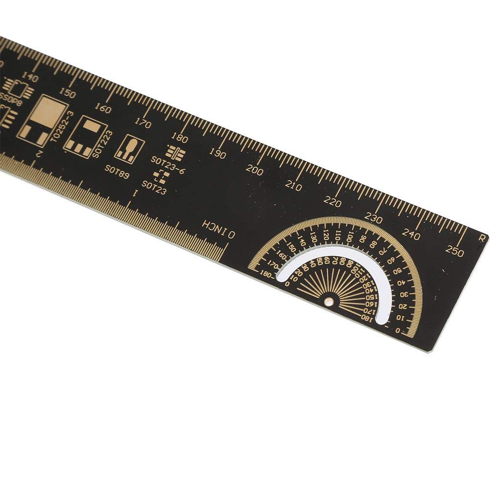 Mua PCB Ruler, Multifunctional Ruler Electronic Engineers Ruler 10 inch ...