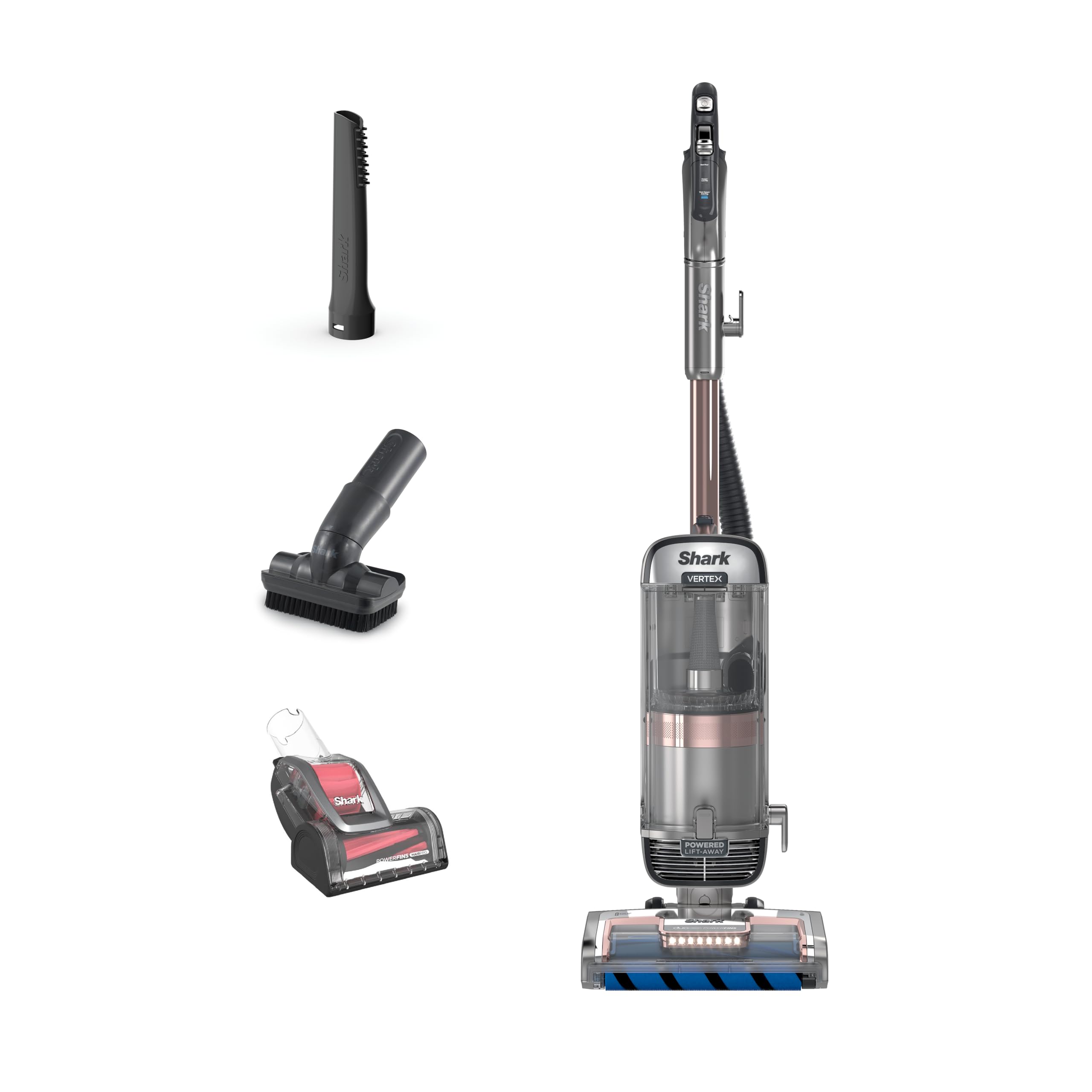 Shark AZ2002 Vertex Powered Lift-Away Upright Vacuum with DuoClean ...