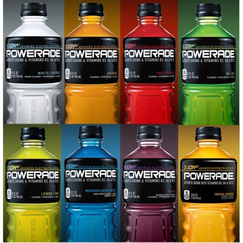 Powerade Ion4 Advanced Electrolyte System Mountain Berry Blasta Orange ...