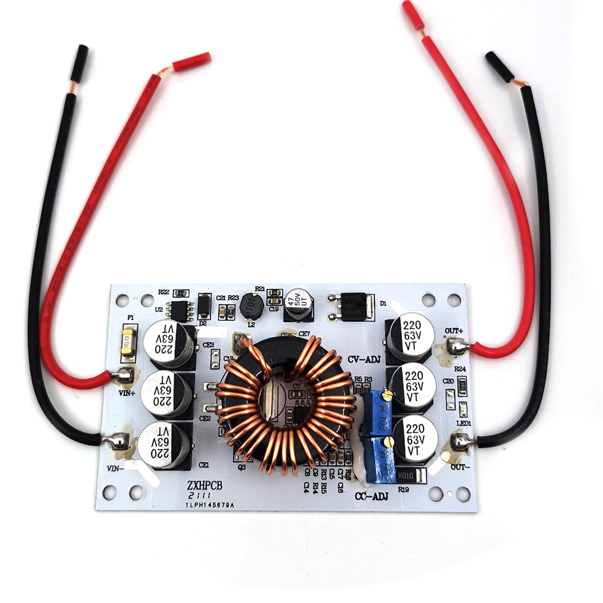DEVMO 600W Constant Current Boost Converter DC to DC 10V-60V to 12-60V Output Step-up ...