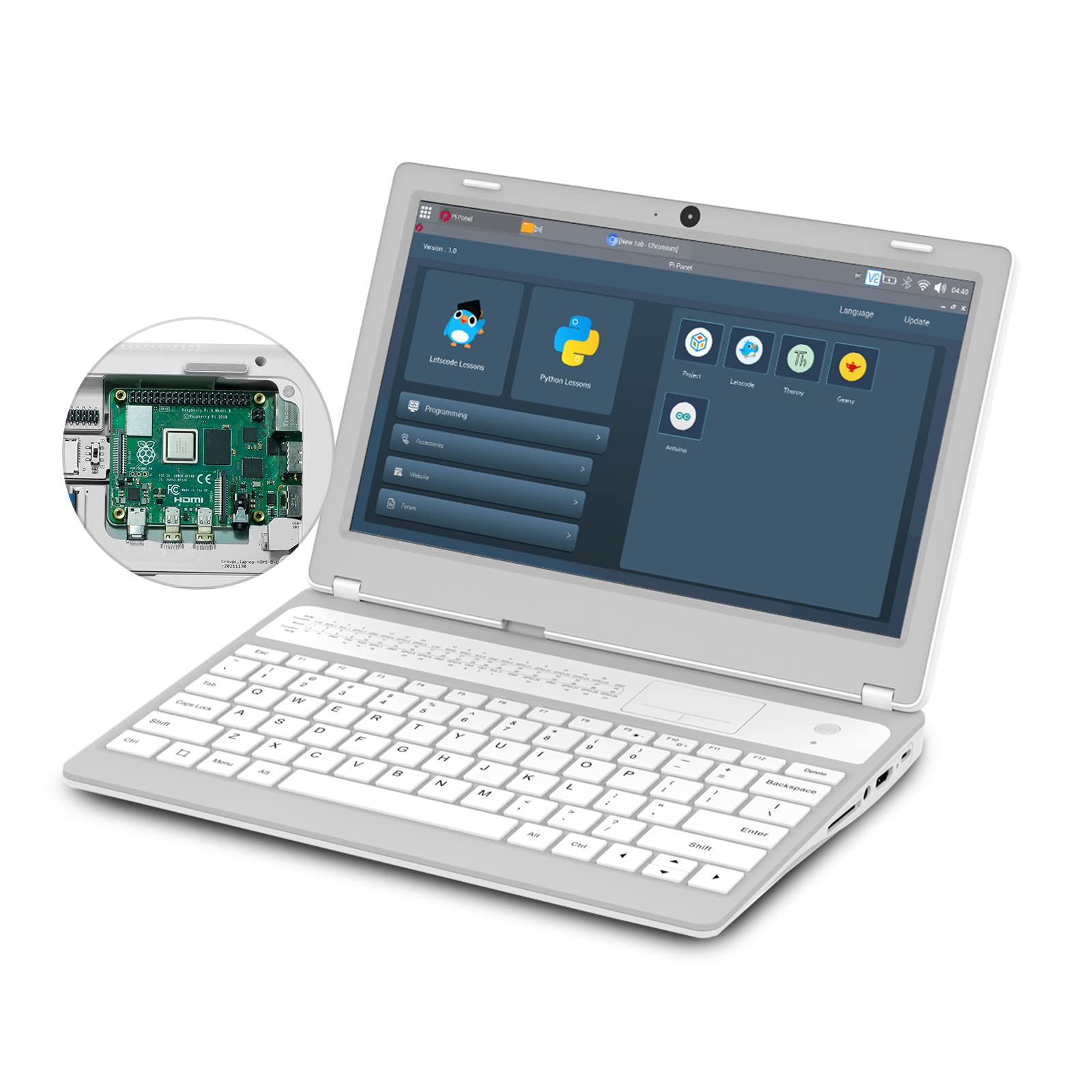 Mua CrowPi-L for Raspberry Pi Kit, Programming Learning Laptop, Single ...