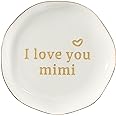 Amazon.com: HOME SMILE Mimi Gifts for Grandma Mother's Day-I Love You ...