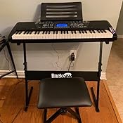 RockJam RJ761-SK Key Electronic Interactive Teaching Piano Keyboard ...