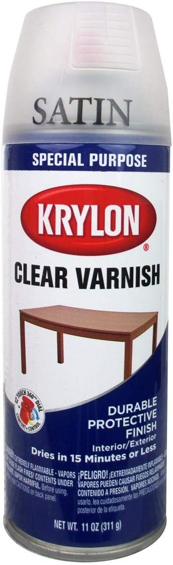 Krylon Tint Base Satin Finish Varnish - Lot of 6 - - Amazon.com