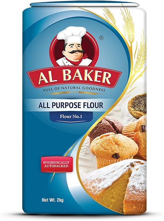 Al Baker All Purpose Flour, 2kg: Buy Online at Best Price in UAE ...
