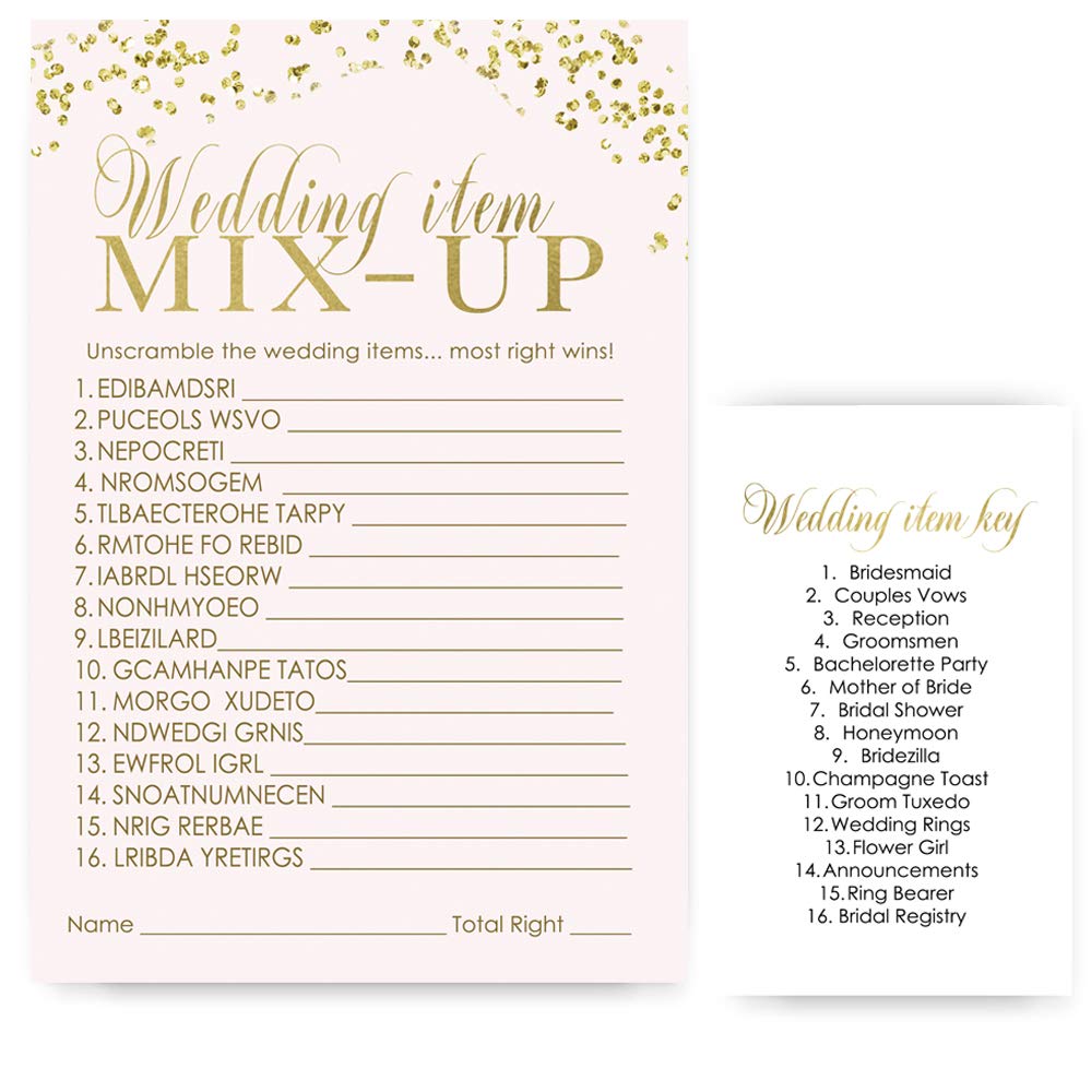 Printable Bachelorette Games Customize And Print
