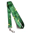 Amazon.com: Pinsanity Digital Circuit Board Premium Lanyard : Office ...