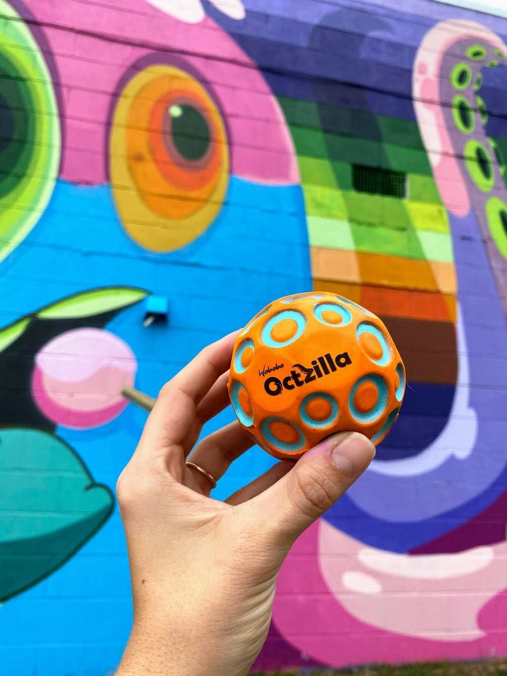 Waboba Octzilla Bouncing Ball, Orange - BigaMart