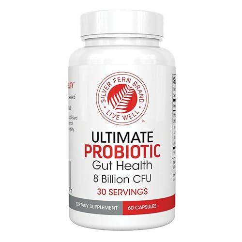 Silver Fern Brand Ultimate Probiotic - Probiotics for Women & Men - 8 ...