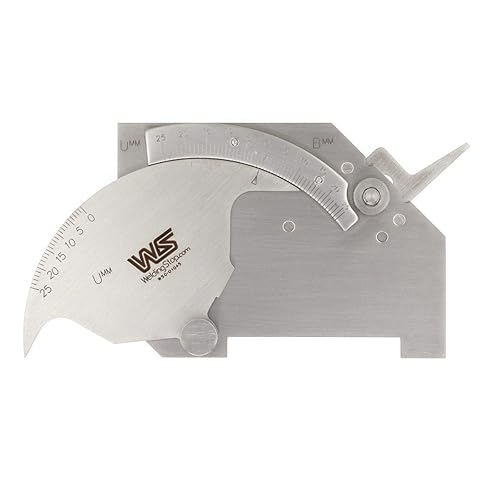 Bridge CAM Welding Gauge Weld Gage Measure Throat Leg Length Undercut ...