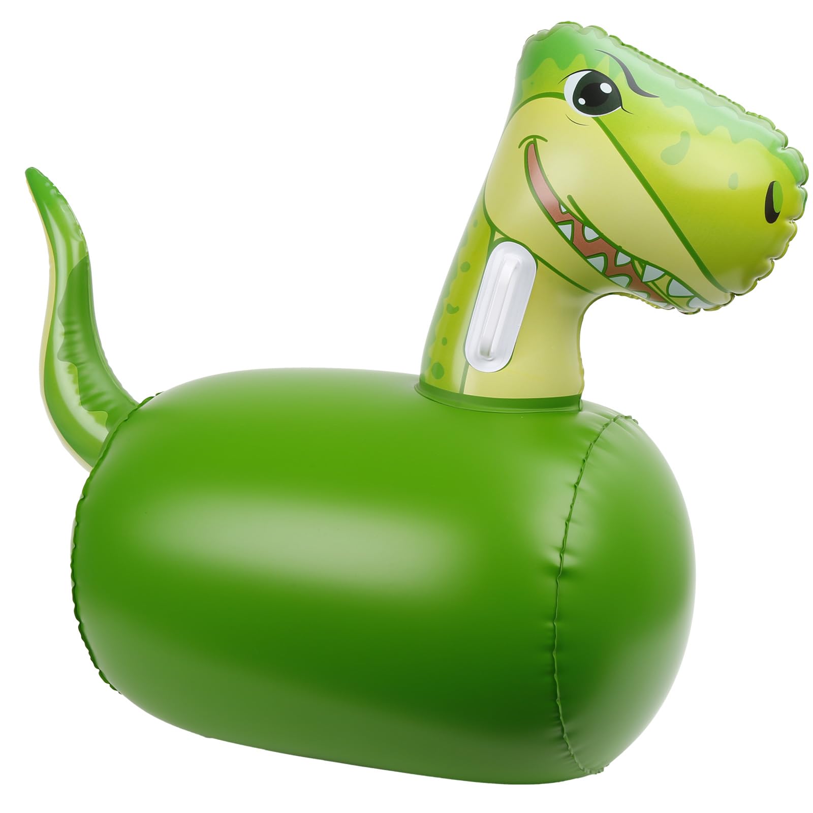 Inflatable Bouncy Dinosaur Hopping Toy with Hand Pump, Ride on Animal ...