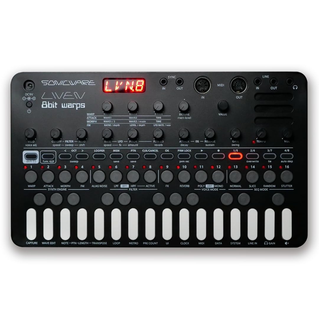Mua Sonicware Liven 8bit Warps [8-bit Synthesizer with 4-track Looper ...
