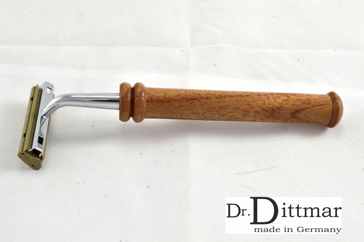Dr. Dittmar Gillette G2 Razor With Cedar Wood Handle for G2/gii Blades ...